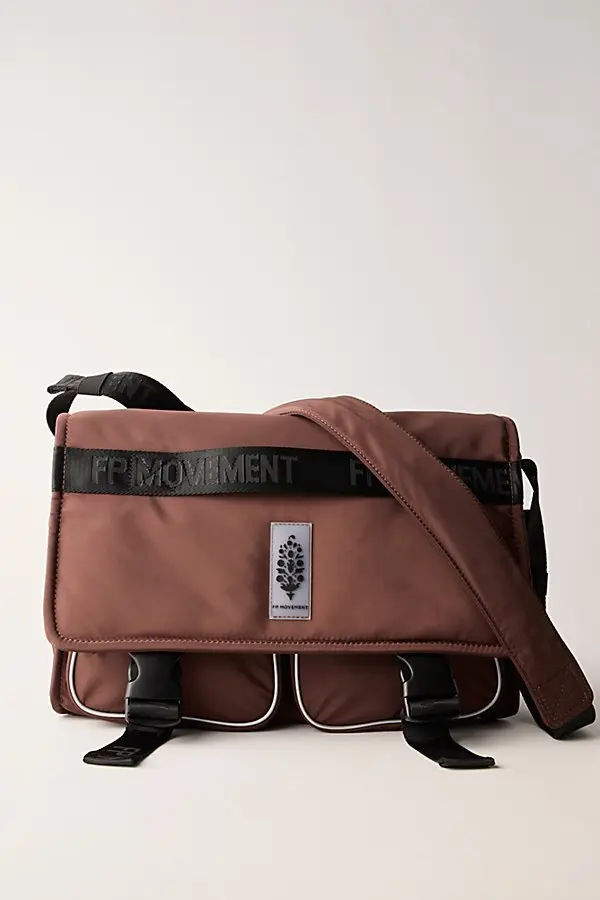Free People In Motion Messenger Bag - Cocoa