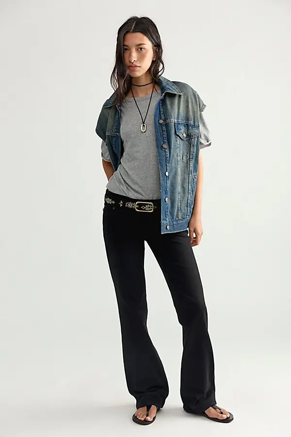 AGOLDE Low Rise Boot Jeans - Cover