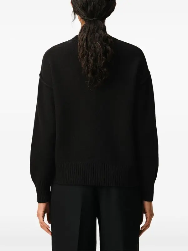 AMI Paris De Coeur Wool Crewneck Sweater