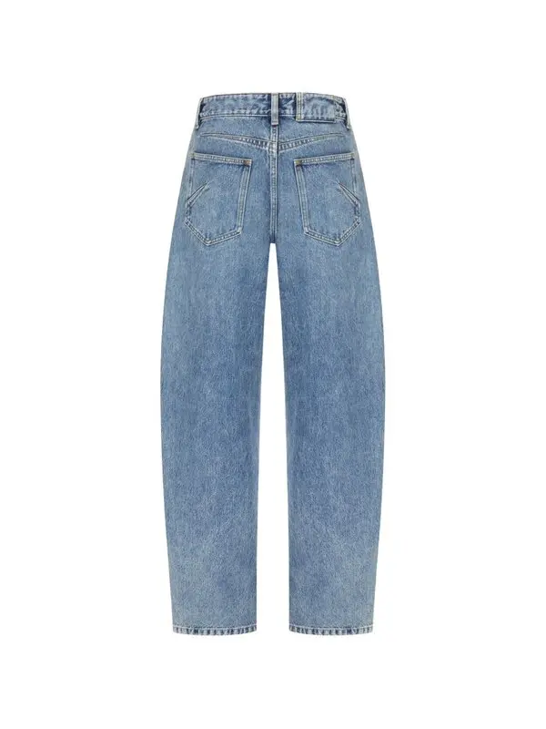 Alaïa Round Denim Jeans