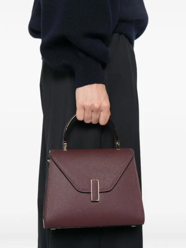 VALEXTRA Iside Mini Leather Handbag