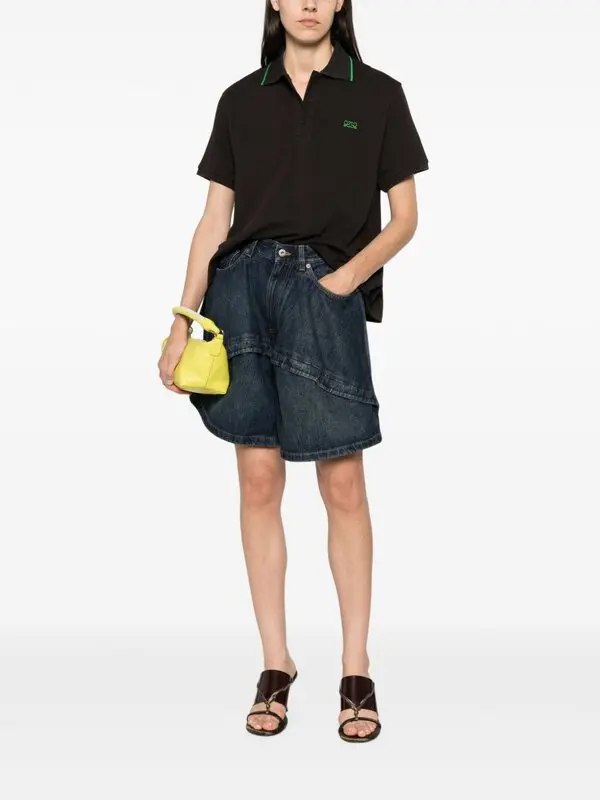 Loewe Anagram Cotton Polo Shirt