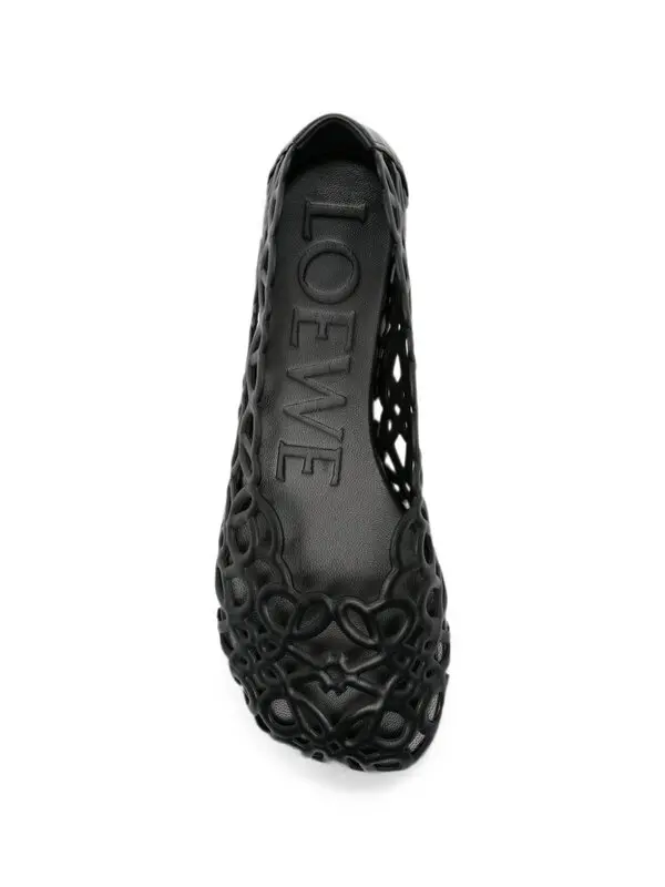 Loewe Petal Anagram Ballet Flats