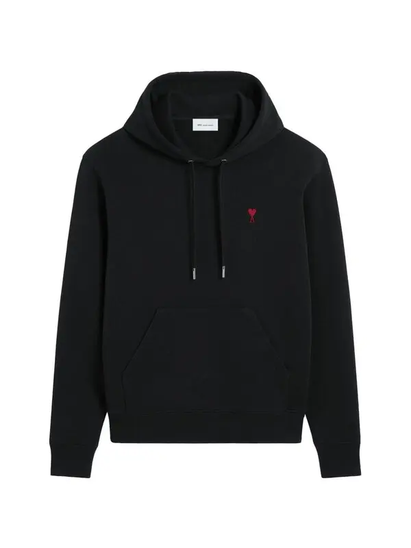 AMI Paris De Coeur Cotton Hoodie