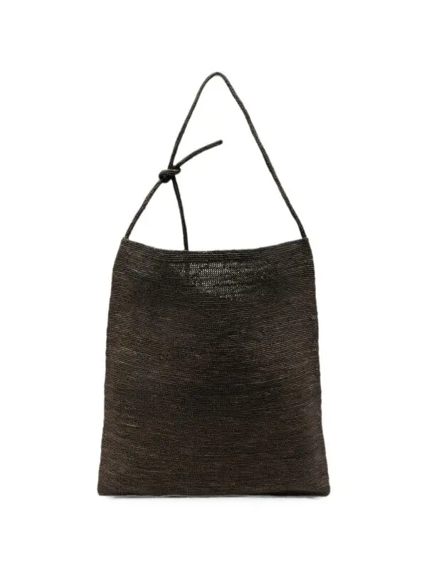 SOPHIE DIGARD Raffia Shoulder Bag