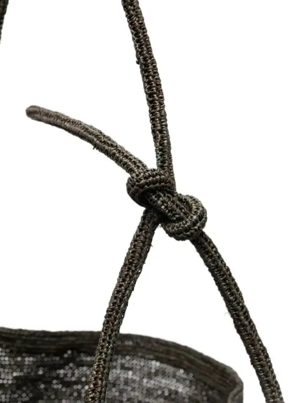 SOPHIE DIGARD Raffia Shoulder Bag