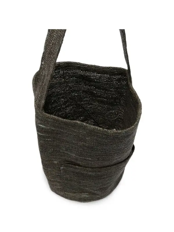 SOPHIE DIGARD Raffia Bucket Bag