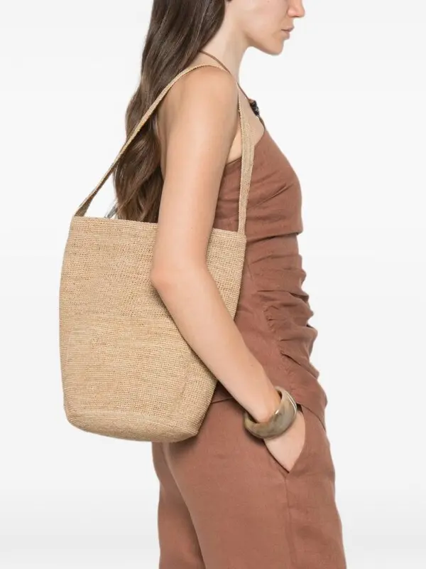 SOPHIE DIGARD Raffia Bucket Bag