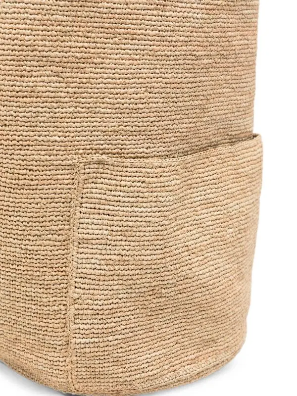 SOPHIE DIGARD Raffia Bucket Bag
