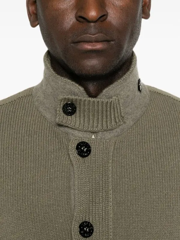 Stone Island Wool Cardigan