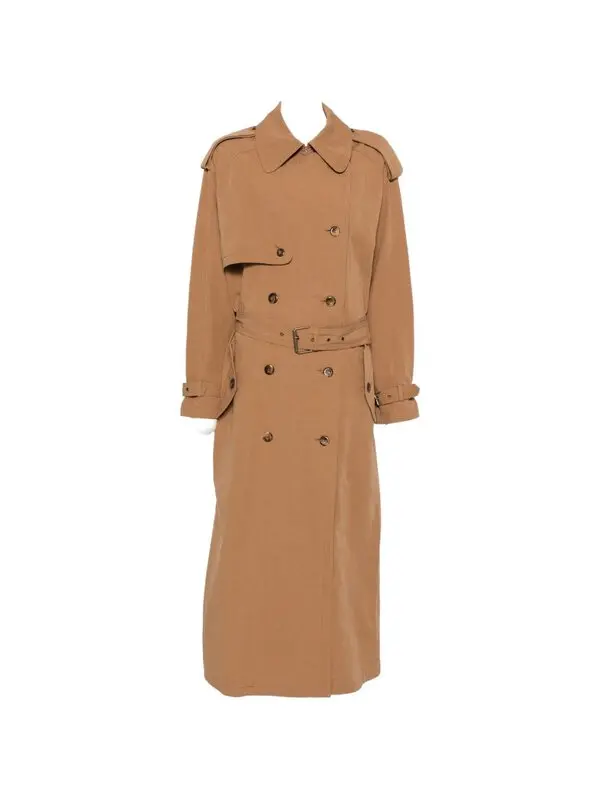 Isabel Marant Étoile Violette Cotton Trench Coat - Beige