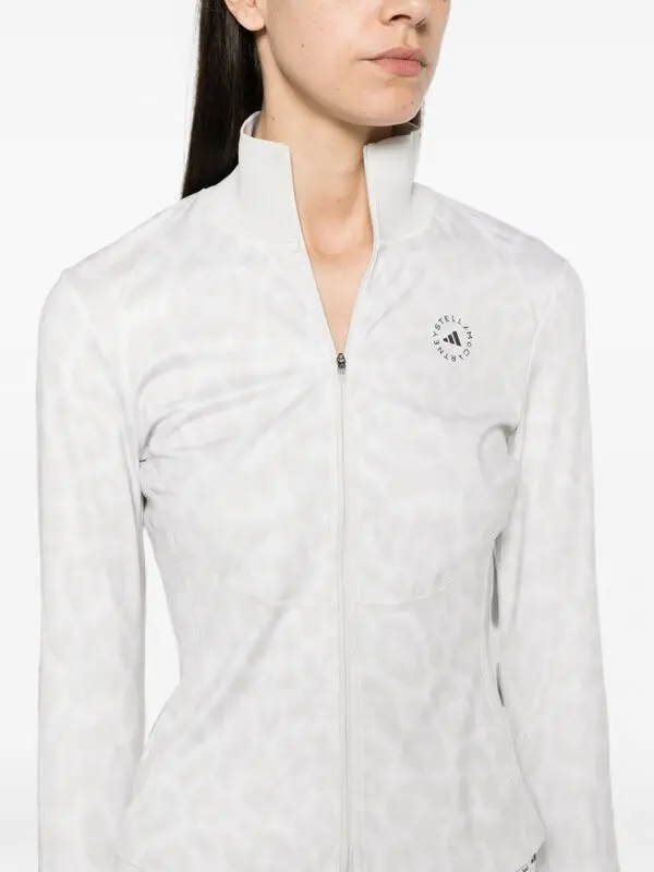 Adidas By Stella McCartney Logo Zip-up Sweatshirt