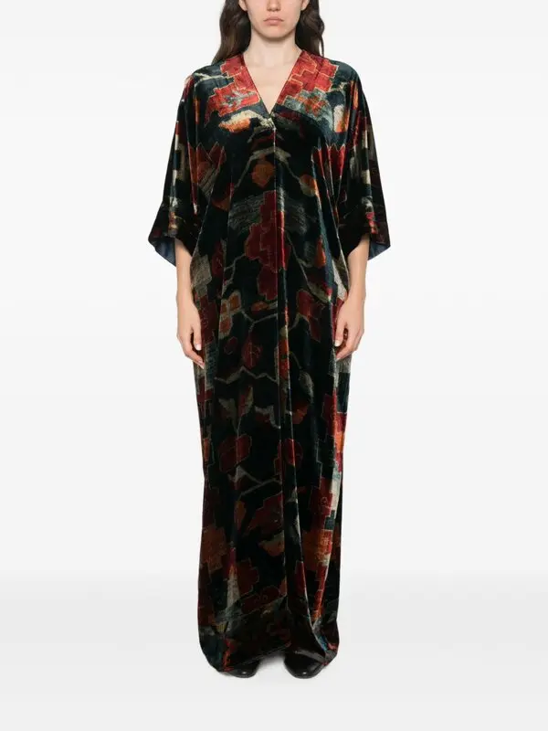 PIERRE-LOUIS MASCIA Printed Maxi Dress