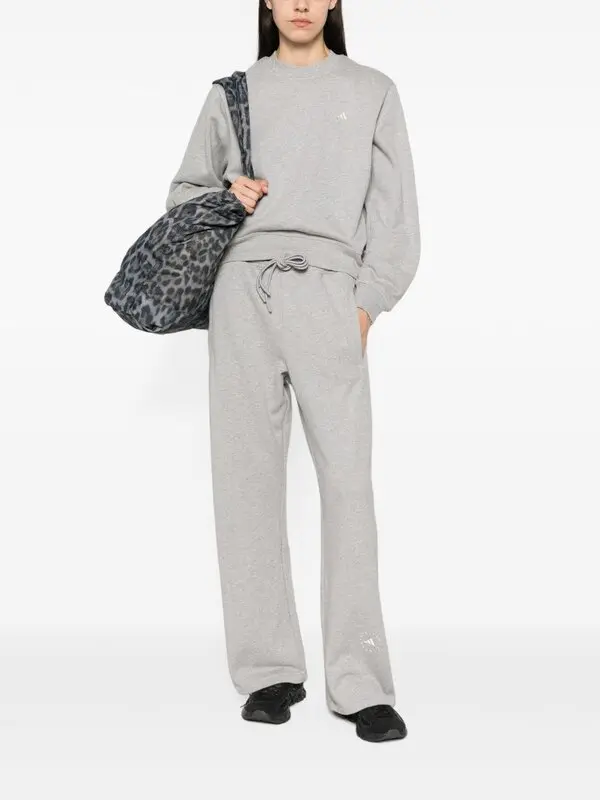 Adidas By Stella McCartney Cotton Crewneck Sweatshirt