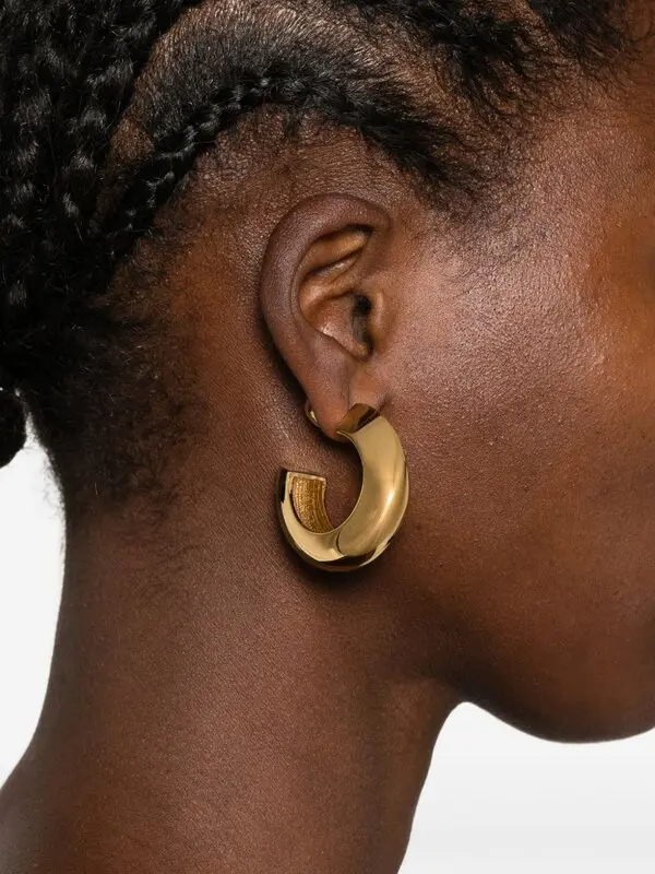 Alaïa Edge Hoop Earrings