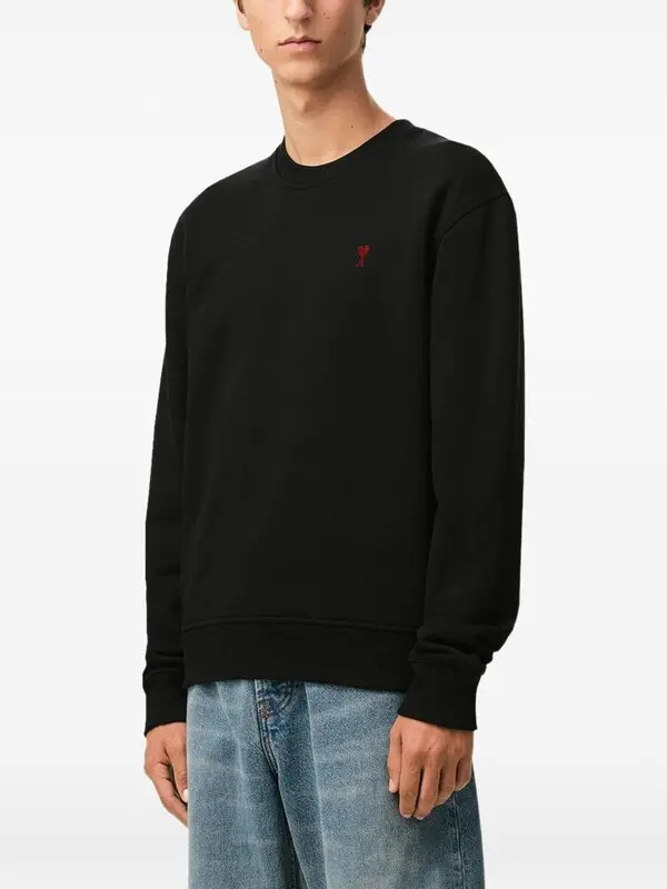 AMI Paris De Coeur Cotton Sweatshirt