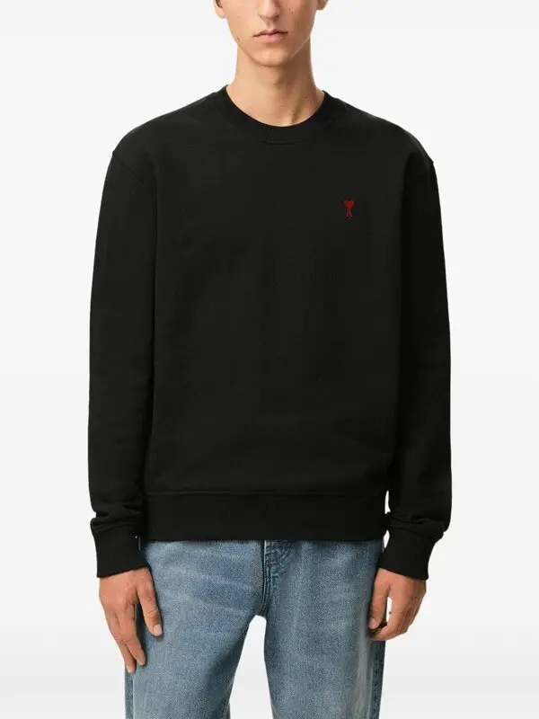 AMI Paris De Coeur Cotton Sweatshirt