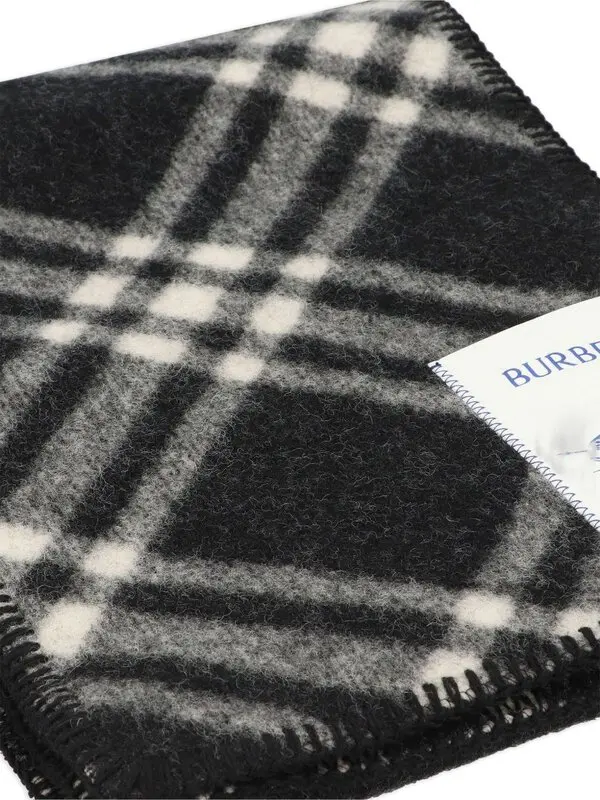 Burberry Check Wool Scarf