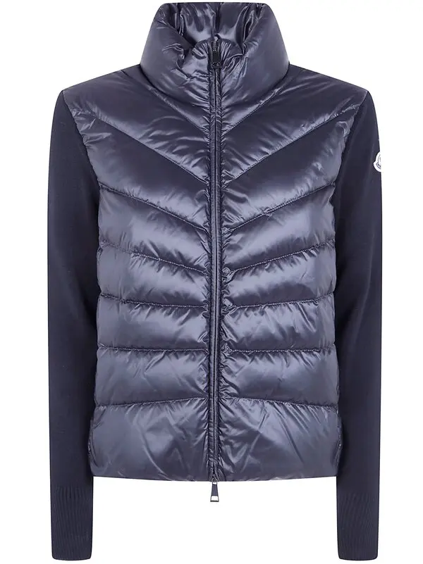 Moncler Sweater Polyamide "cardigan - Black