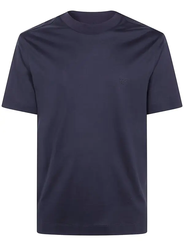 Emporio Armani T-shirt Classic Round Neck "em006779.af28078 Uc001 - Black