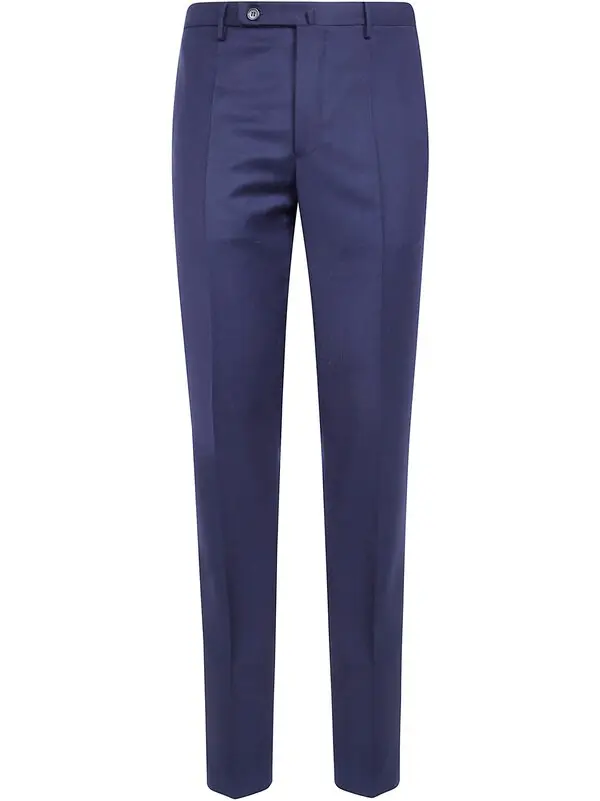 Incotex Pants Regular Fit "classic Regular Chino - Blue