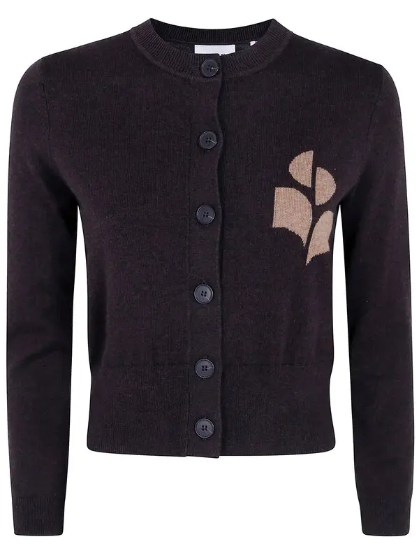 MARANT ETOILE Sweater Classic Roundneck "newton - Brown