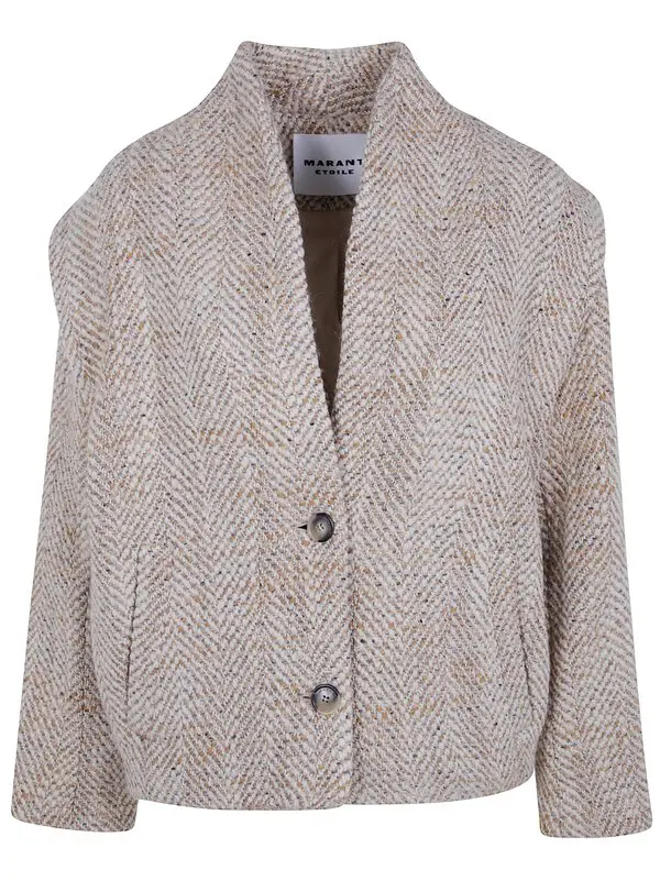 MARANT ETOILE Coat High Neck "drogo