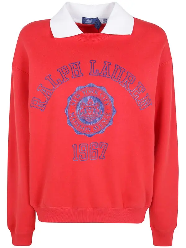 Polo Ralph Lauren Sweatshirt Fleece "211b17805 002 - Red