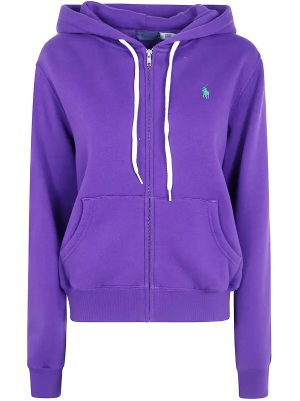 Polo Ralph Lauren Sweatshirt Full Zip "knit - Pink