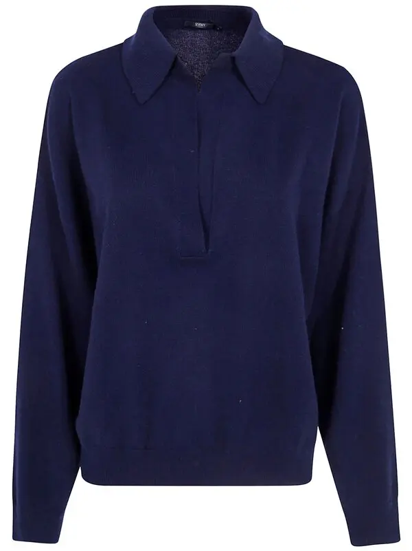 Seventy Sweater Polo Neck "wool Cashmere Blend