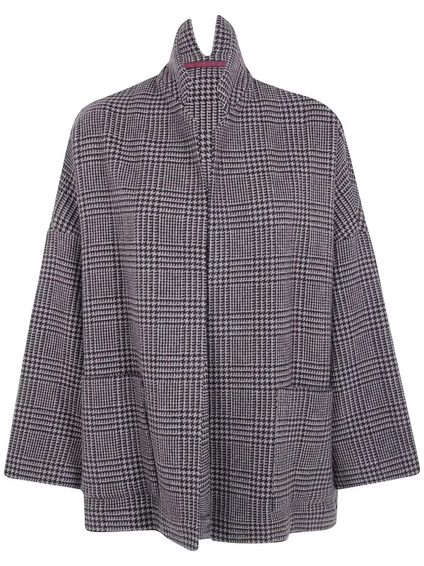DANIELA GREGIS Houndstooth Wool Jacket