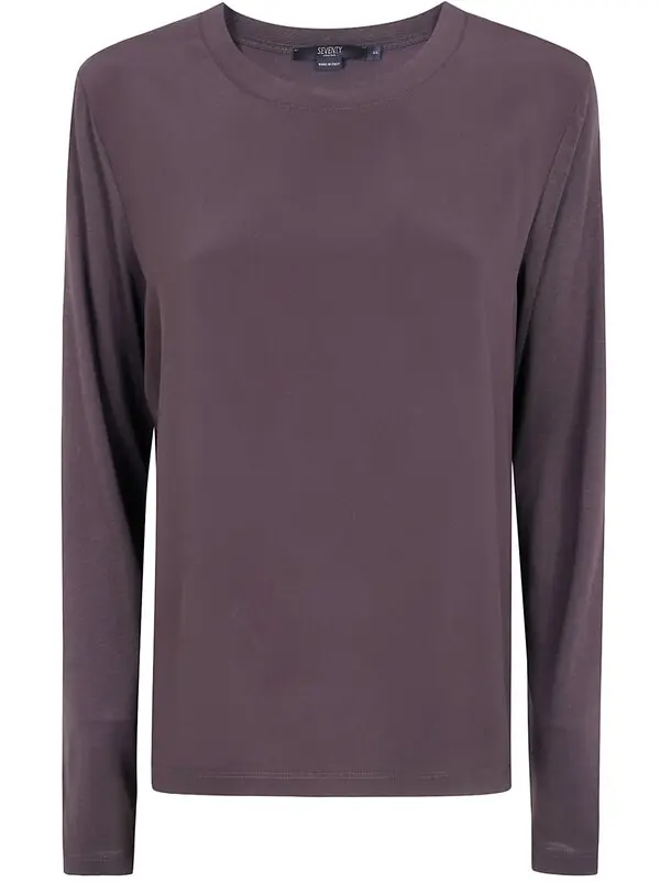 Seventy Sweater Round Neck "jersey Crepe