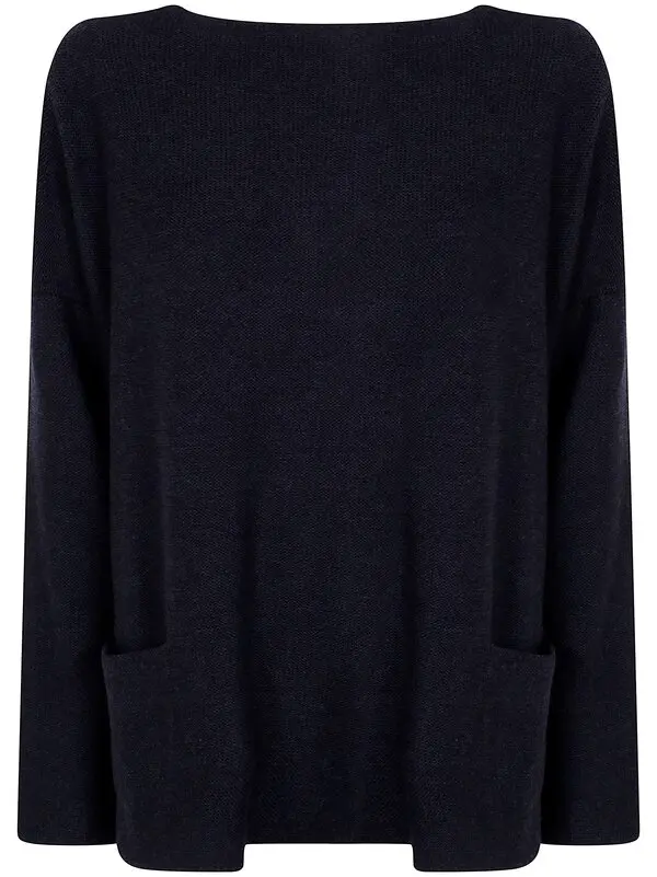 DANIELA GREGIS Sweater Pocket "5 Pockets Boatneck
