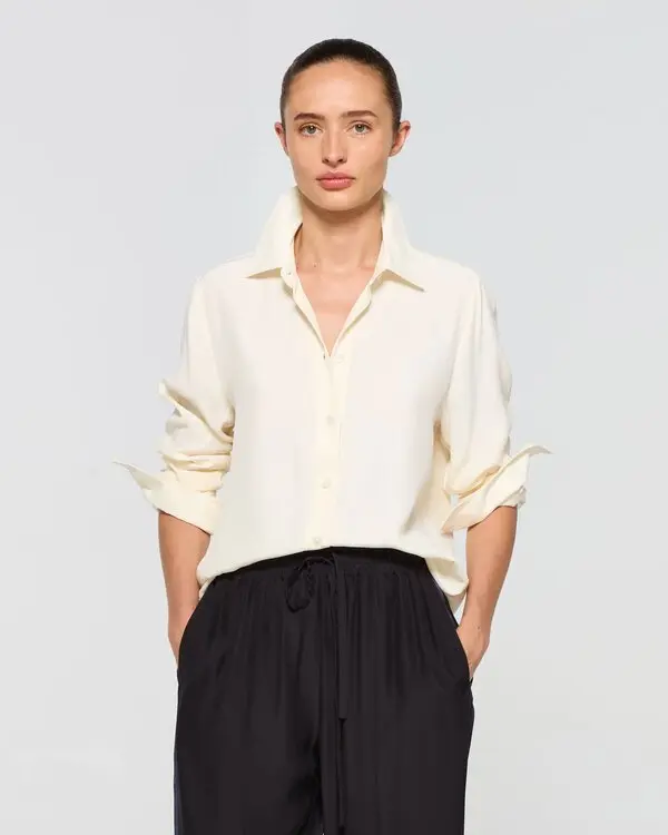 Serena Bute Silk Classic Shirt