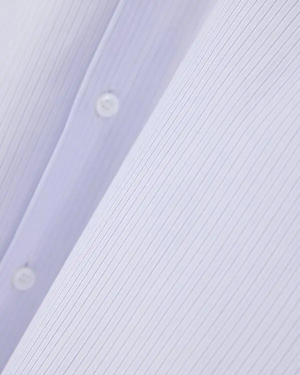 Giorgio Armani Regular Fit Shirt In Yarn-dyed Striped Cotton