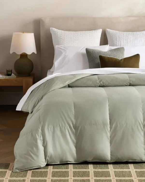Quince Premium Sateen Down Comforter - Sage