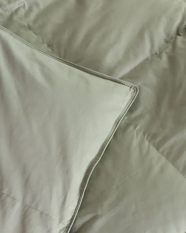Quince Premium Sateen Down Comforter - Sage
