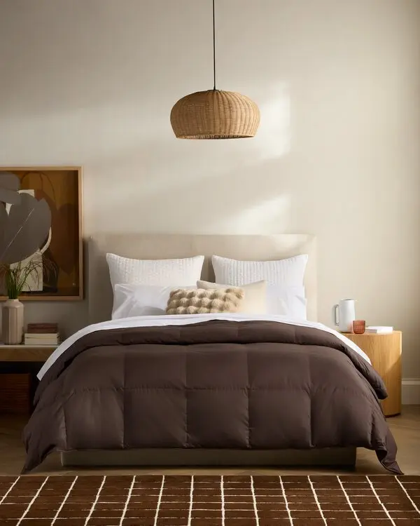 Quince Premium Sateen Down Alternative Comforter - Espresso