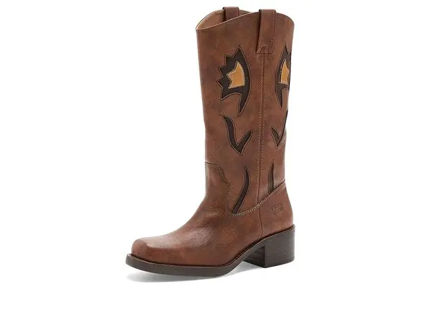 FRYE AND CO. Miranda 10 Flower Boots Whiskey