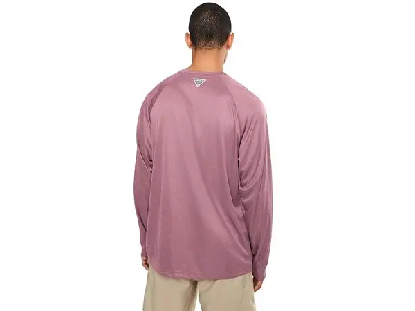 Columbia Pfg Terminal Tackle Long Sleeve Shirt - Purple