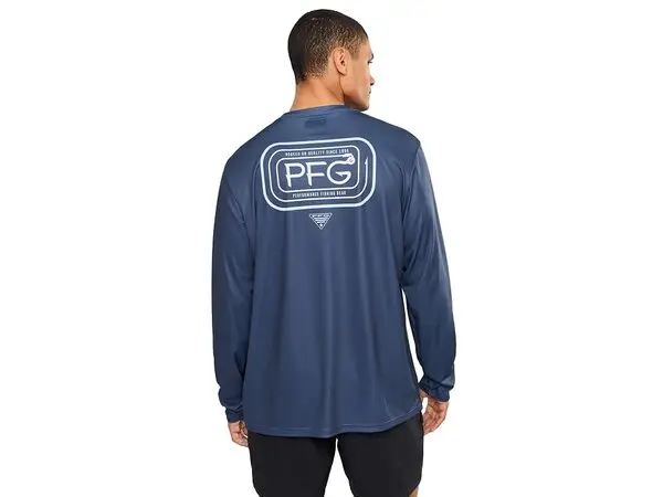 Columbia Pfg Long Sleeve Graphic Performance Shirt