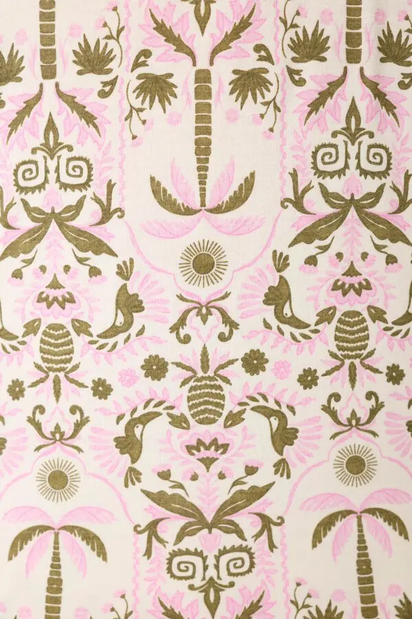 PJ Salvage Déjà Vu Dreams Tiki Time Short Sleeve Top
