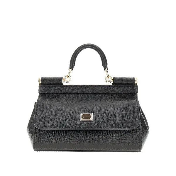 Dolce & Gabbana Dauphine Leather Mini 'sicily' Bag