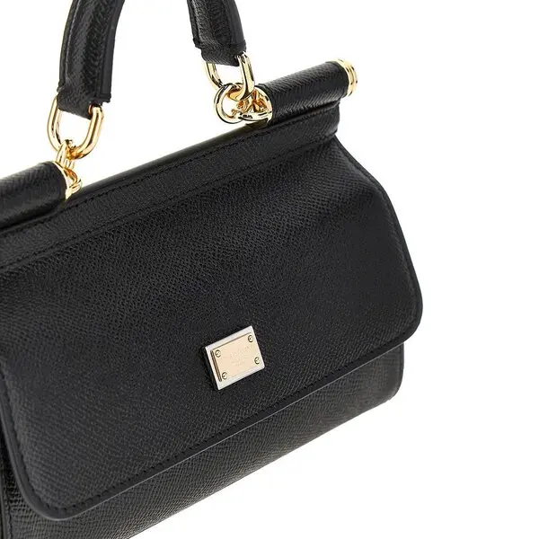 Dolce & Gabbana Dauphine Leather Mini 'sicily' Bag