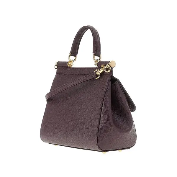 Dolce & Gabbana Dauphine Leather Medium 'sicily' Bag