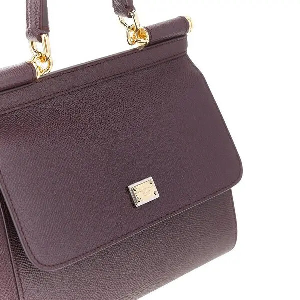 Dolce & Gabbana Dauphine Leather Medium 'sicily' Bag