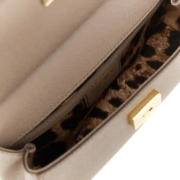 Dolce & Gabbana Dauphine Leather Small 'sicily' Bag