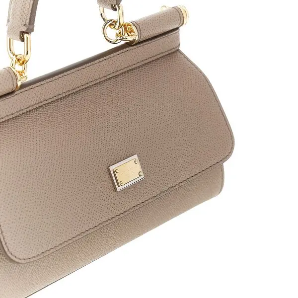 Dolce & Gabbana Dauphine Leather Small 'sicily' Bag