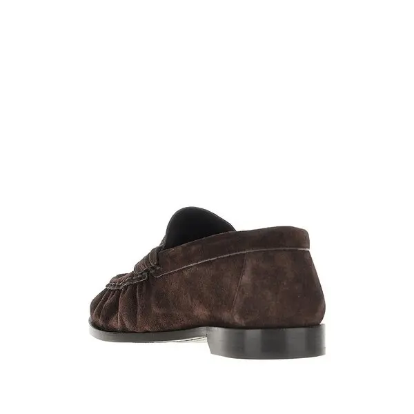 Saint Laurent Le Loafer' Suede Leather Loafers