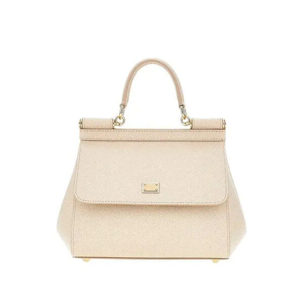 Dolce & Gabbana Dauphine Leather Medium 'sicily' Bag - Pink